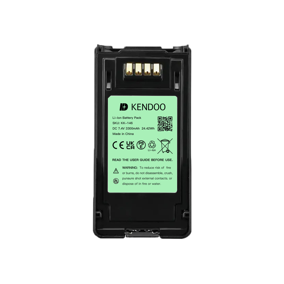KENDOO® Kenwood KNB-L3 Li-Ion 3200mAh 7.4V Battery Pack